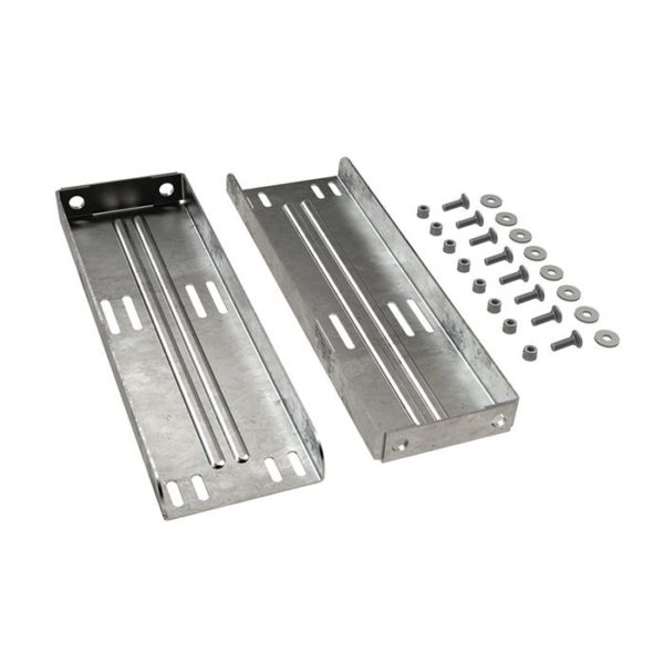 Heavy-Duty Horizontal Toolbox Brackets –Hot Galvanized Steel