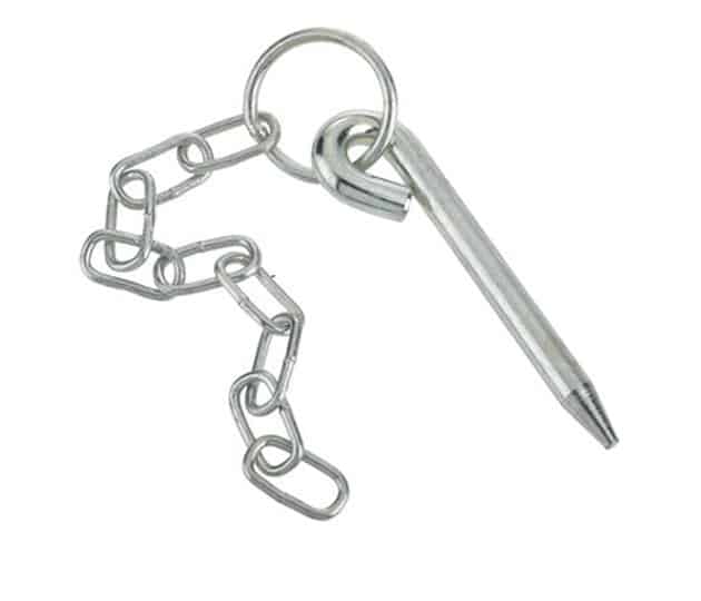 Round Cotter Pin & Chain – Ø9.5mm x 138mm – TransQuip