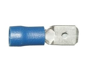 Blue Male Spade Connector – TransQuip
