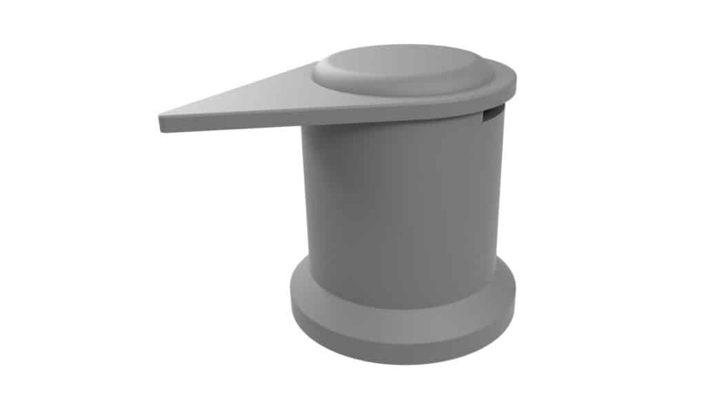 SafePoint Long Reach Wheelnut Indicators With Open Slot Dome – Silver ...