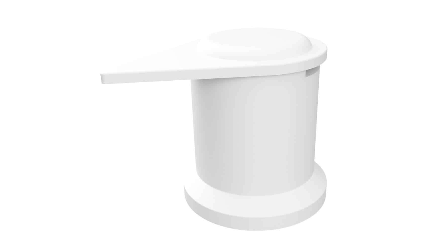 SafePoint Long Reach Wheelnut Indicators With Open Slot Dome – White ...