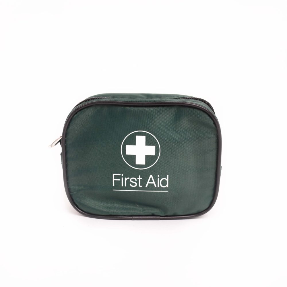 Vehicle First Aid Kit In Green Zipped Bag – 1 Man – TransQuip