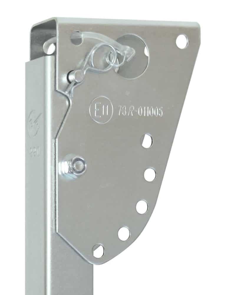 Hinged Sideguard Leg – 760mm – Armour-Tech 600 Coating – TransQuip