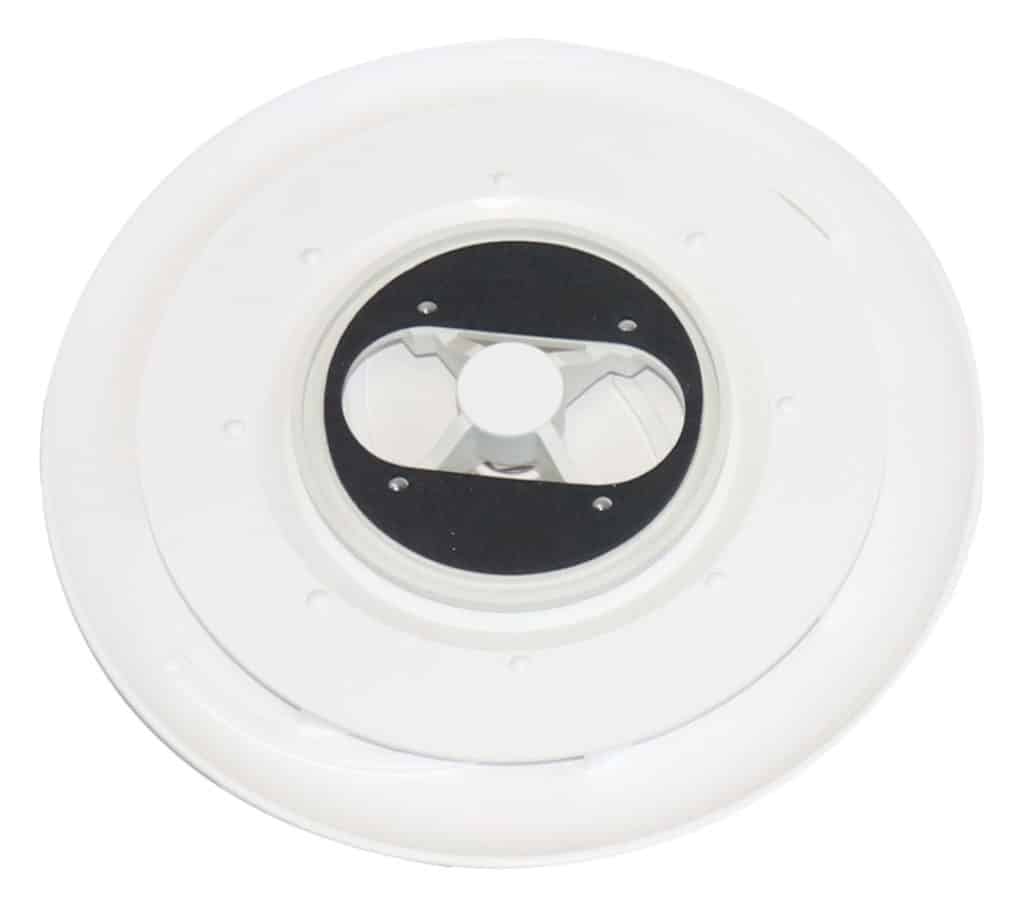 Flettner Slimline LPV™ Rotating Roof Air Vent – White