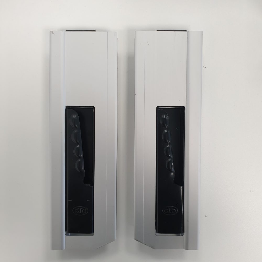 Dropside End Caps Plus Integral Locks – Pair 300mm Anodised – TransQuip