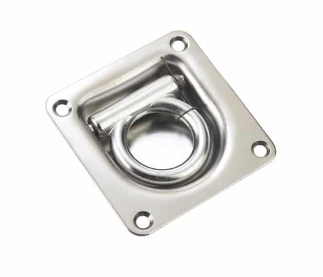 Medium Duty Single Recessed Lashing Ring – 500kg SWL, SS – TransQuip