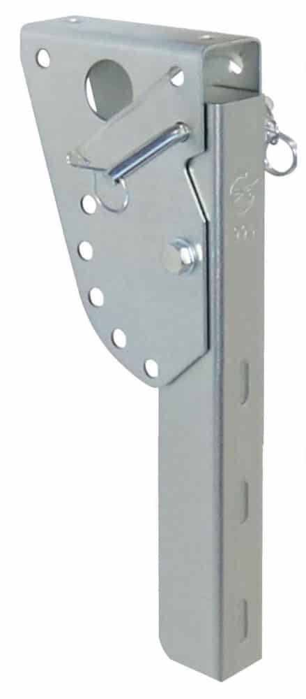 Hinged Sideguard Leg – 395mm – Armour-Tech 600 Coating – TransQuip