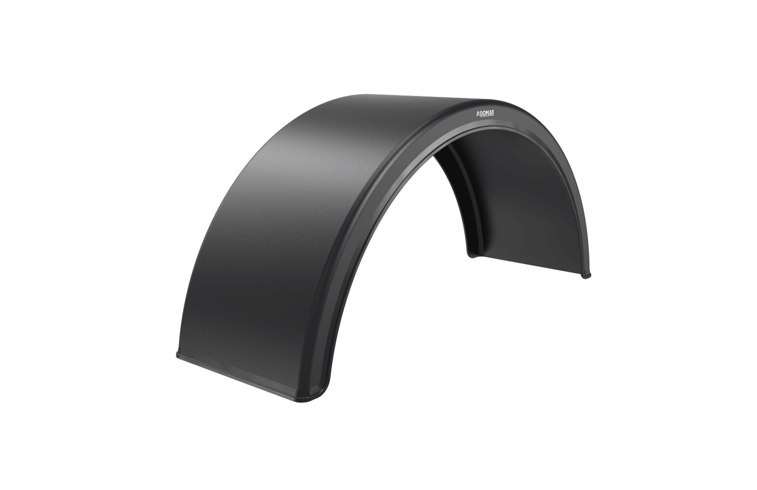 Domar 840 x 270mm (Single Wheel) Round Top Plastic Mud Guard – TransQuip