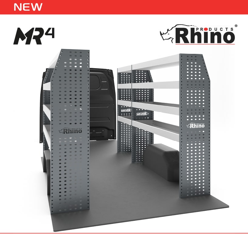 Rhino MR4 Modular Van Racking - 3 Bay System – TransQuip