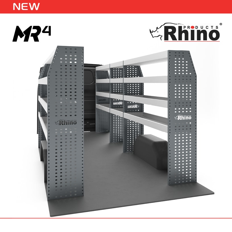 Rhino MR4 Modular Van Racking - 5 Bay System – TransQuip