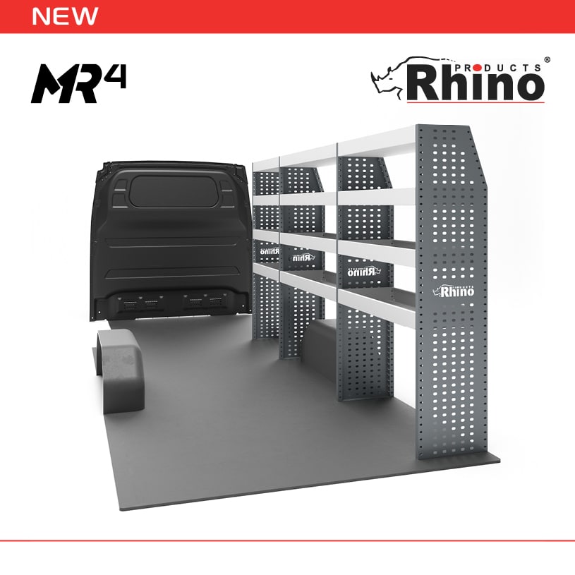 Rhino MR4 Modular Van Racking - 3 Bay System – TransQuip