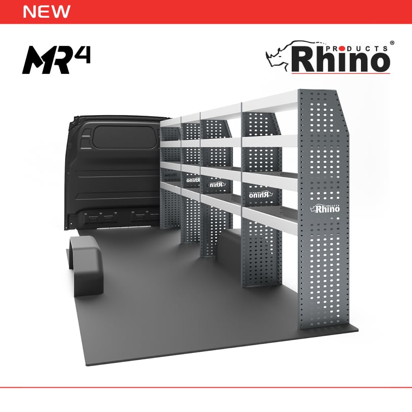 Rhino MR4 Modular Van Racking - 4 Bay System – TransQuip