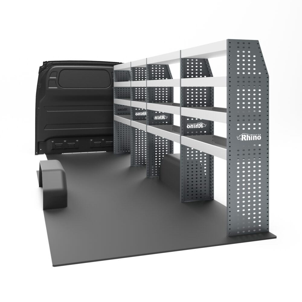 Rhino MR4 Modular Van Racking - 4 Bay System – TransQuip