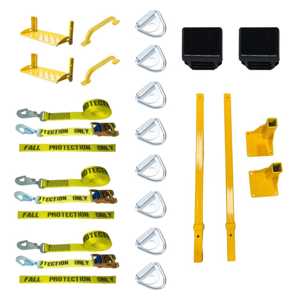 TransGard 3 Ratchet Strap & Double Step Fall Arrest Kit – With Rear ...