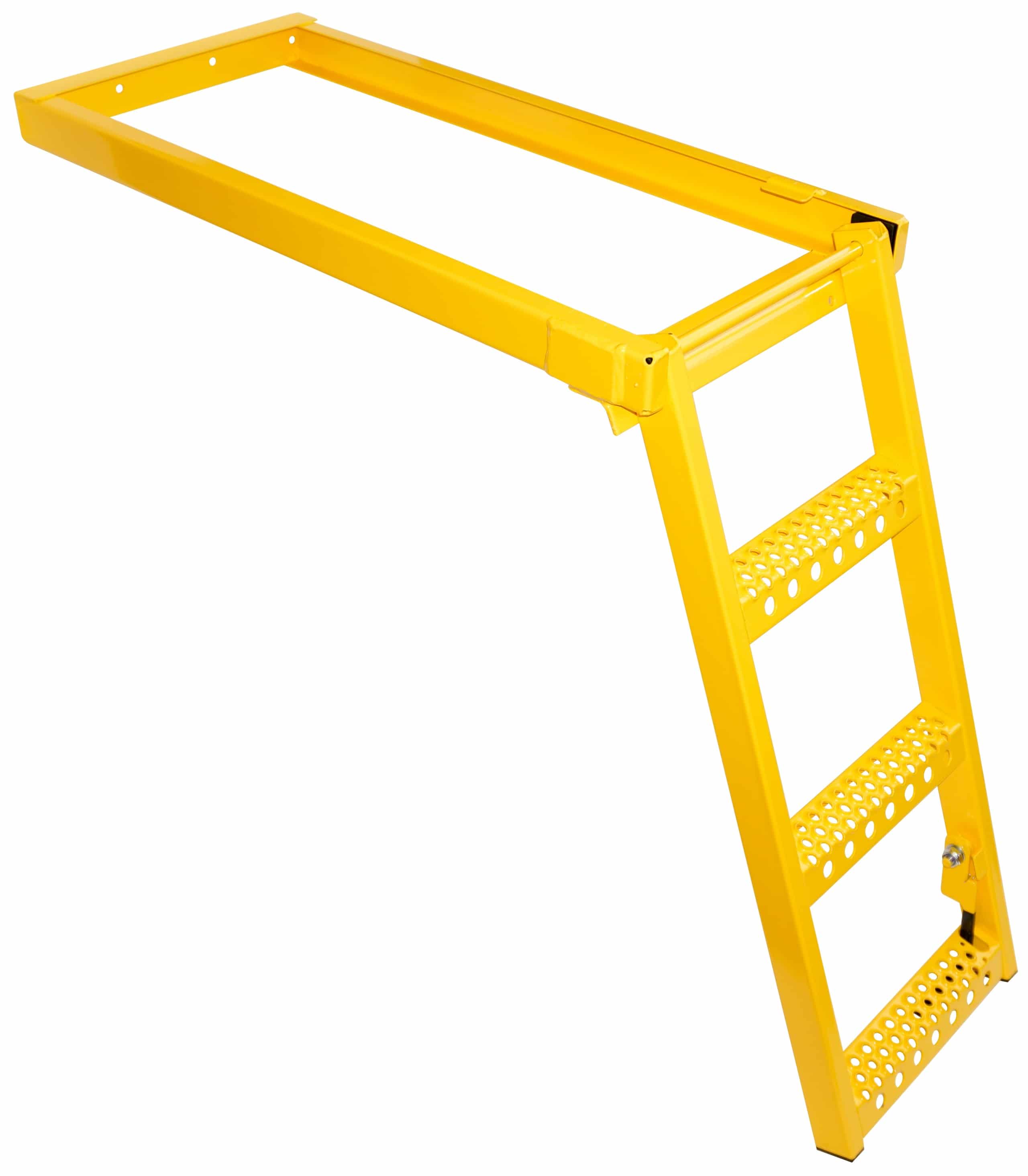 3 Rung Pull Out Access Step (No Platform) – Yellow – TransQuip