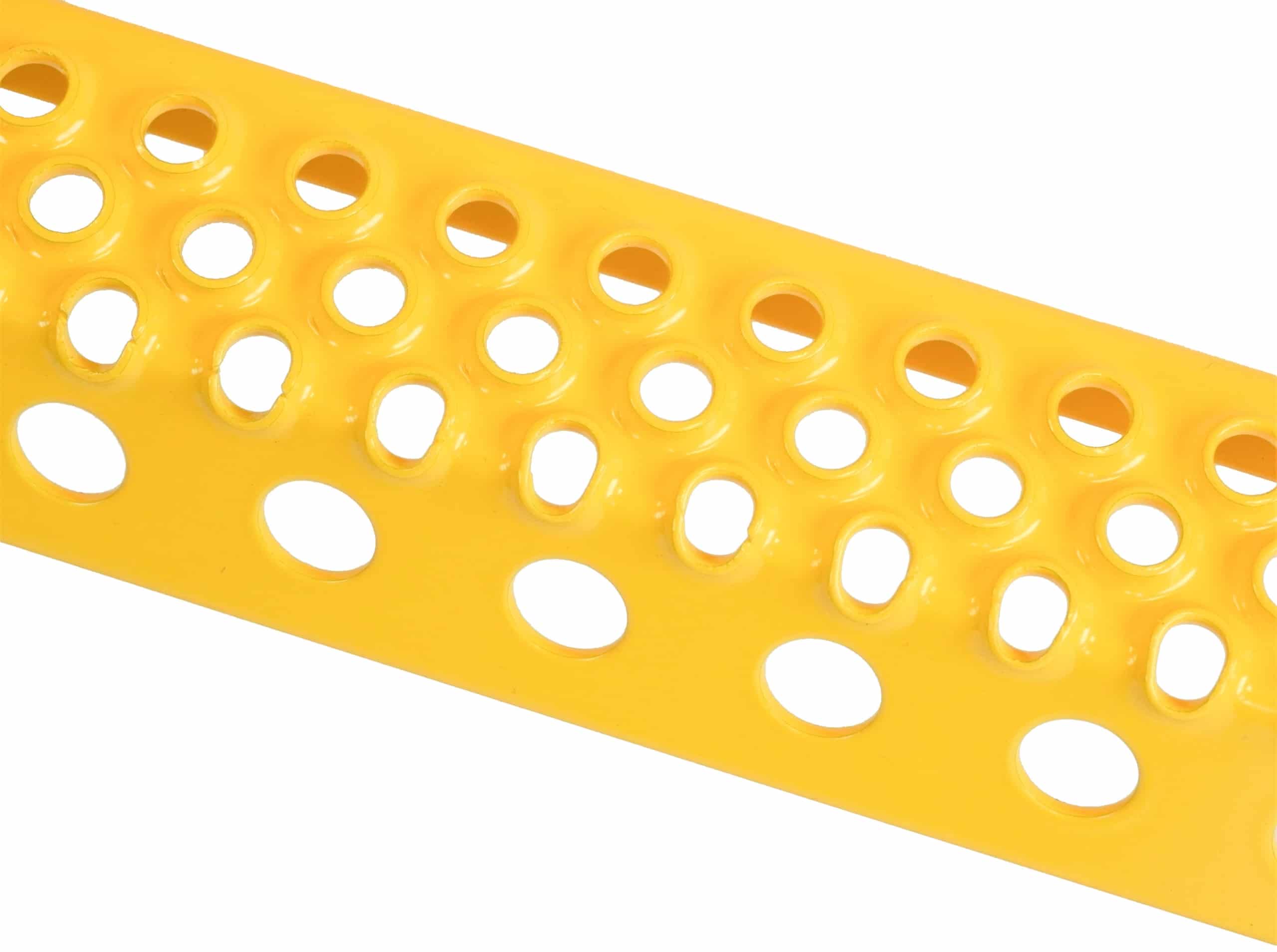 3 Rung Pull Out Access Step (With Platform) – Yellow – TransQuip