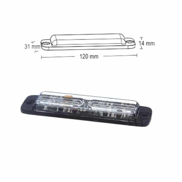 TransLite – GWZ Series LED Directional Strobe Warning Light (R65, R10 ...