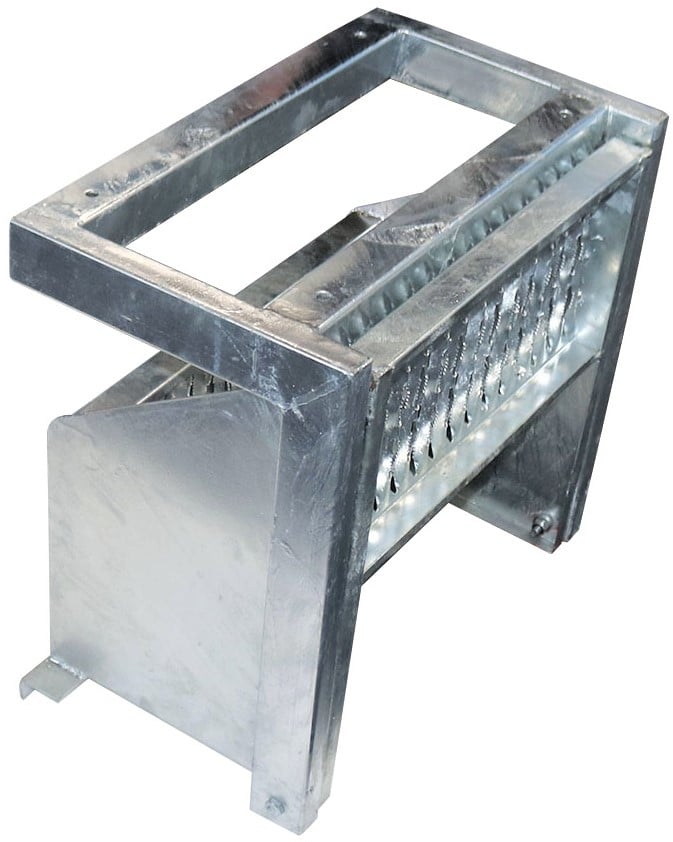 Folding Baker Access Step – Galvanised – TransQuip