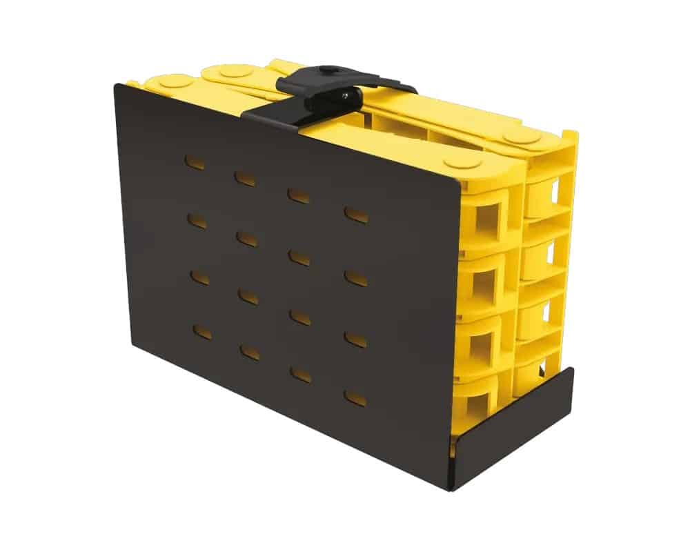 BOX - Black Powder Coated Wheel Chock Holder For ORIGAMY 53