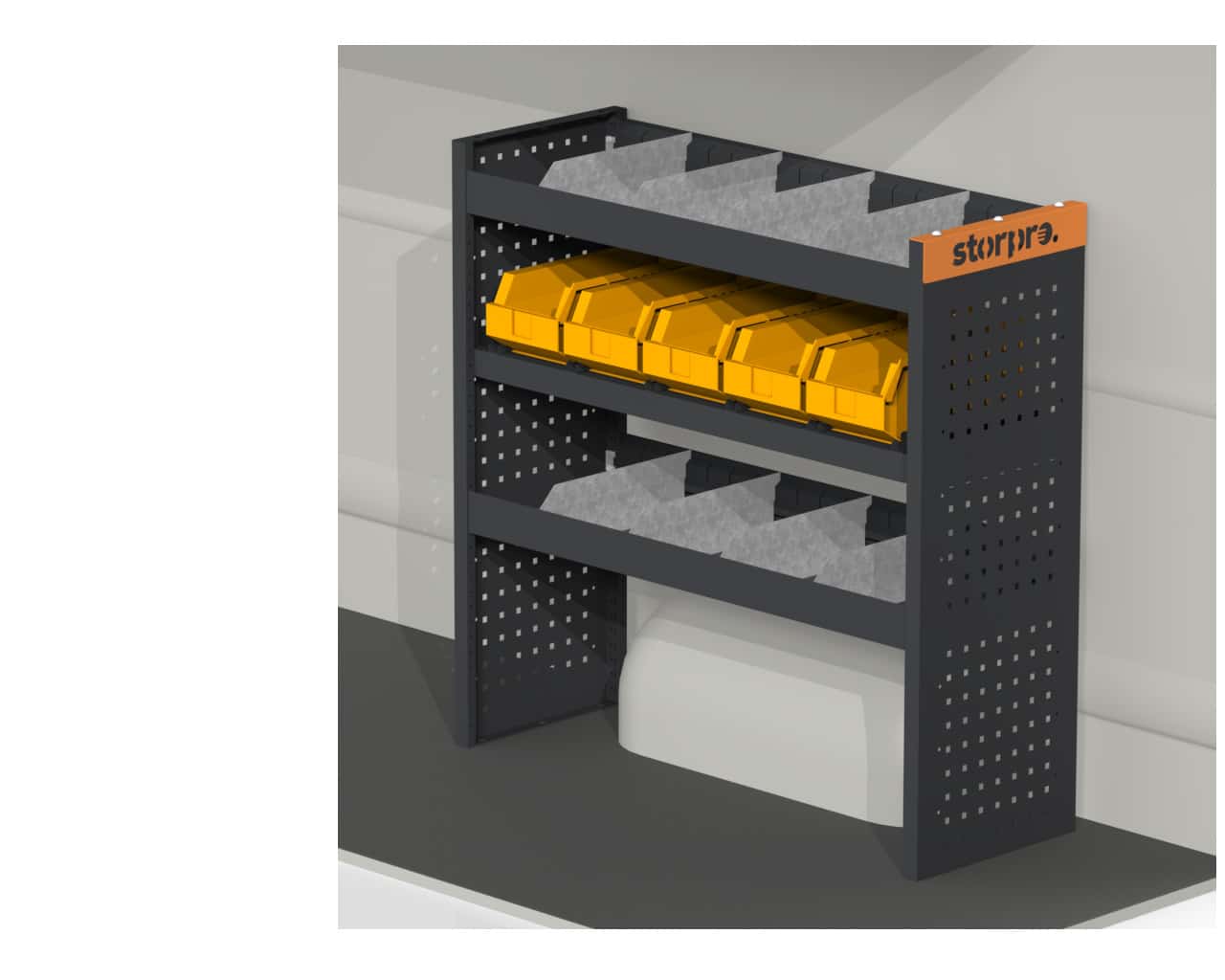 StorPro Small Van Racking – Business, 1016mm – TransQuip