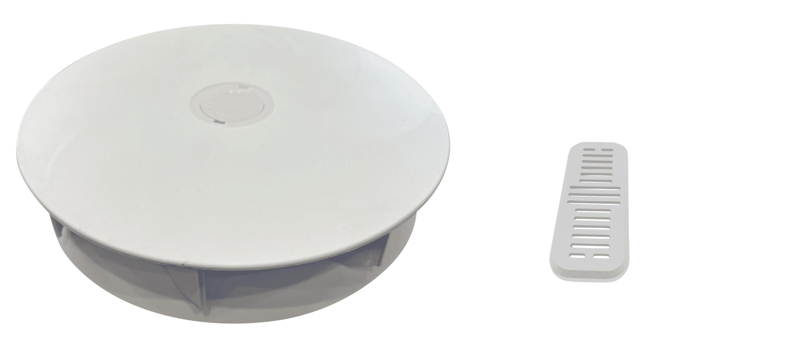 Slim-Matic Low Profile Rotary Roof Air Ventilator – White