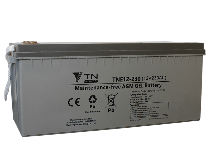 TN Power AGM 12V 230Ah Deep Cycle Battery (Copy) – TransQuip