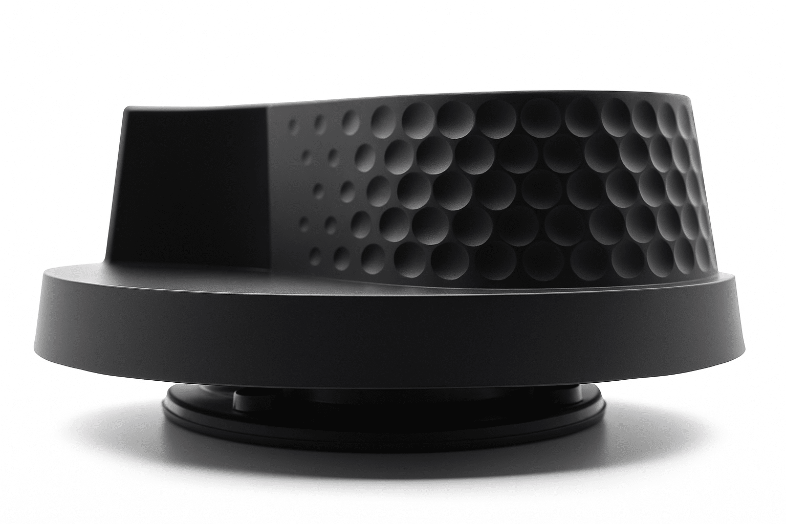 Flettner F3000™ Wind-Powered Roof Vent - Black - Narrow Base