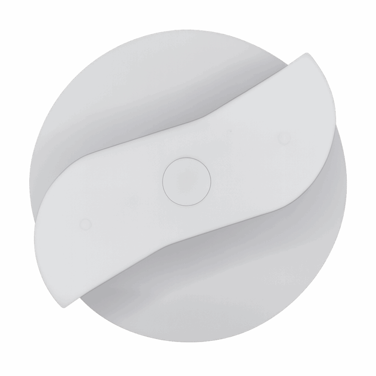 Flettner F3000™ Wind-Powered Roof Vent - White Standard Base